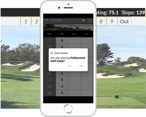 EasyScore Golf - Smartphone scorecard app for golf courses